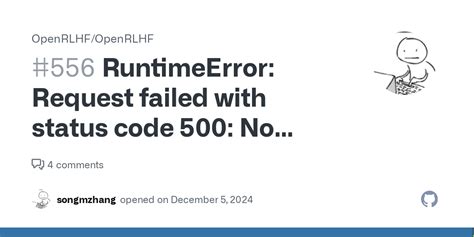 Runtimeerror Request Failed With Status Code 500 No Available Agent To Submit Job Please Try