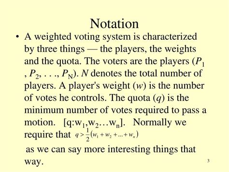 Ppt Weighted Voting Powerpoint Presentation Free Download Id257100 Ppt Weighted Voting Powerpoint Presentation Free Download Id257100