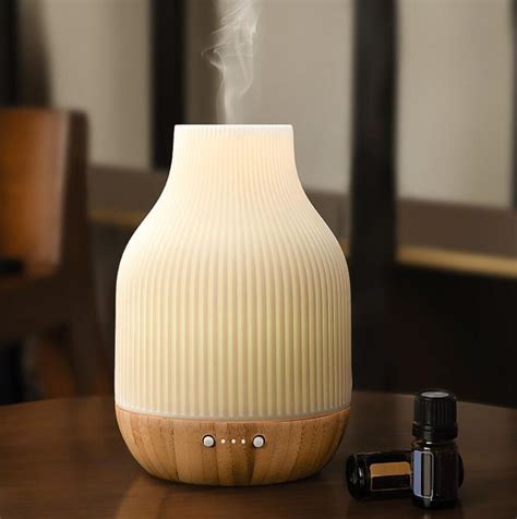 Bamboo And Ceramic Essential Oil Diffuser Aroma Diffuser