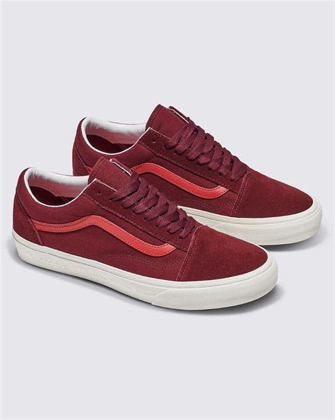 Shop Vans Old Skool In Red Vans Au