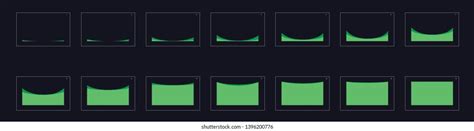 Animation Transitions Effect Sprite Sheet Transitions Stock Vector Royalty Free