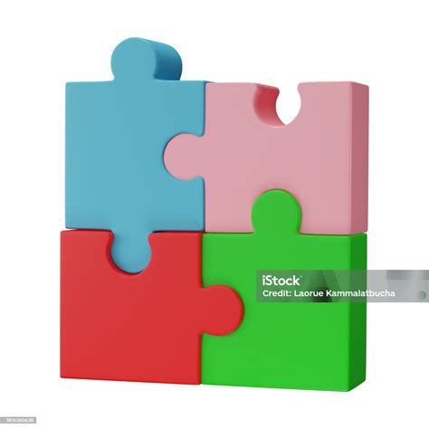투명한 배경에 고립된 3d 직소 퍼즐 조각 문제 해결 비즈니스 연결 협력 파트너십 개념 0명에 대한 스톡 사진 및 기타 이미지 Istock