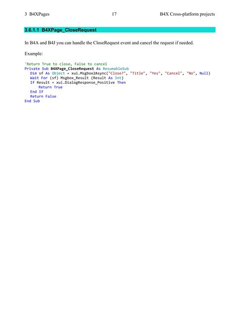 b4xpages cross platform development pdf desktop publishing computer software and