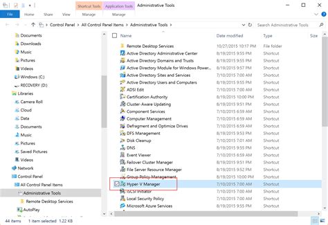 A Workaround For Finding Missing Hyper V Tools In Windows 10