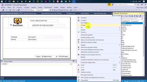 Generar Reportes En C Y Sql Server Youtube