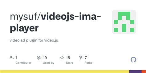 Videojs Ima Player Examples Simple Index Html At Master Mysuf Videojs Ima Player GitHub
