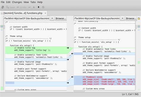 9 Mejores Herramientas De Comparación Y Diferencia Diff Para Linux