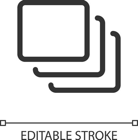 Series Of Layers Pixel Perfect Linear Ui Icon Digital Image Editing Sequence Of Shots Gui Ux