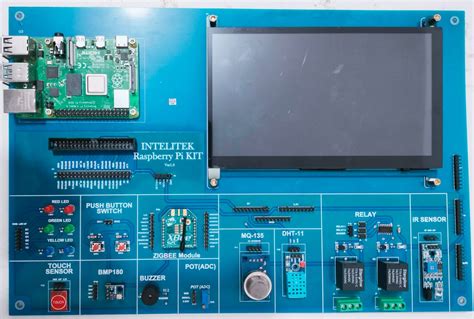 RASPBERRY PI TRAINING KIT RPi ARM CortexA Best Hydraulic Trainer Kit Pneumatic Trainer