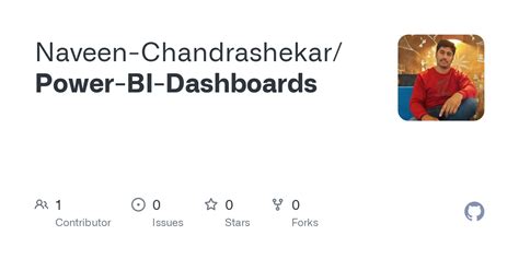 GitHub Naveen Chandrashekar Power BI Dashboards
