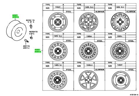 Купить Toyota 42611-13110 (4261113110) Диски Колесные. Цены, быстрая ...