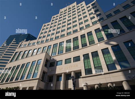 Hall Of Justice Building Downtown San Diego California Usa Stock