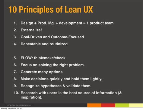 Principles Of Lean UX