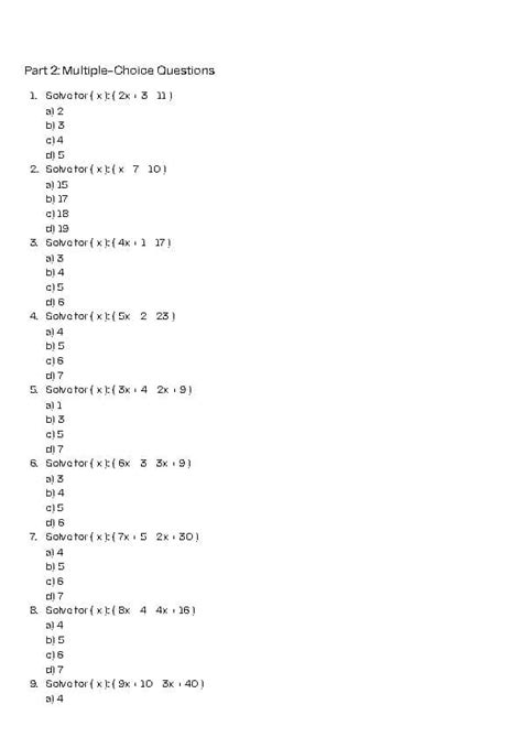 solving linear equations step by step strategies for exam success