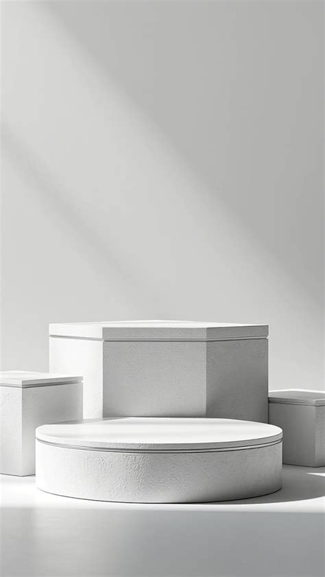 浅灰色场景 浅灰色背景 展台背景 展台素材 底座背景 底座素材 金灰素材 白色金色 花瓣网