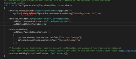 Configurando O Aspnet Core Identity Com Mysql By Tiago Ávila Code