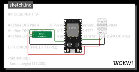 Lm35esp32tc2b Sensor Tugas Reski Wokwi Esp32 Stm32 Arduino Simulator