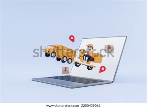 3d Illustration Freight Forwarder Concept Stock Illustration 2200439061 Shutterstock