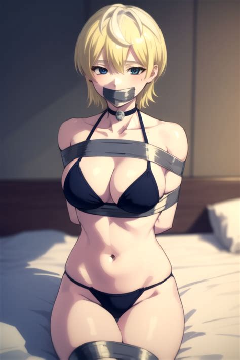 Tenka Izumo In Bikini Tied Up By Thy0809 On Deviantart