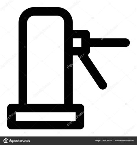 Turnstile Gate Managing Entry Controlled Rotation Stock Vector By