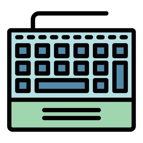 Control Keyboard Icon Color Outline Vector Vector Art At Vecteezy