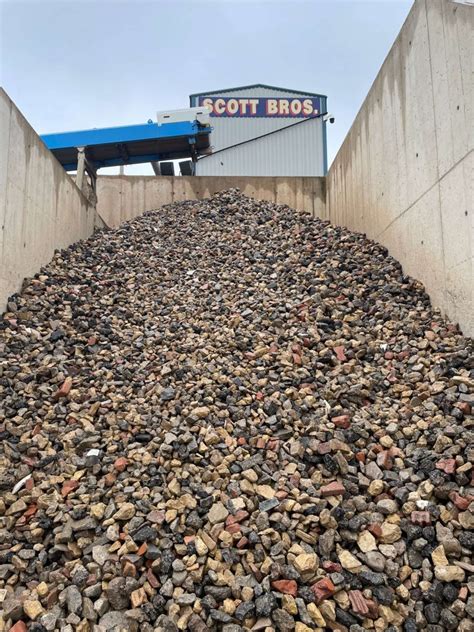 Washed Aggregate 75mm Loose Scott Brothers