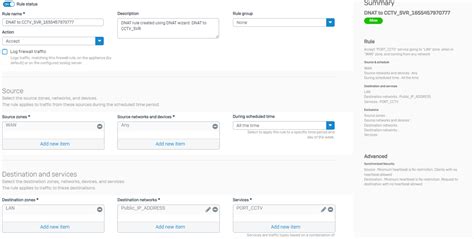 dnat port forwarding xgs2300 discussions sophos firewall sophos