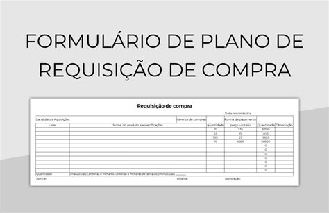 Modelos De Planilhas Aplicativo De Compra De Material Para Microsoft