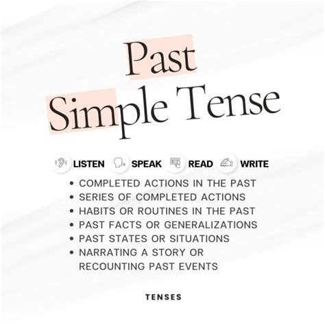 Past Simple Tense Learn8