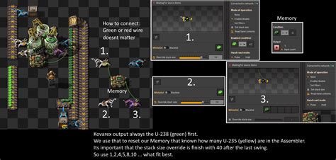a simple circuit controled kovarex for beginers r factorio
