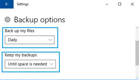 how to backup files using file history in windows 10 techbout