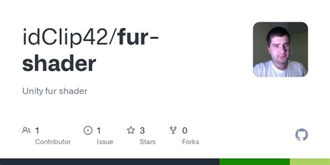 github idclip42 fur shader unity fur shader