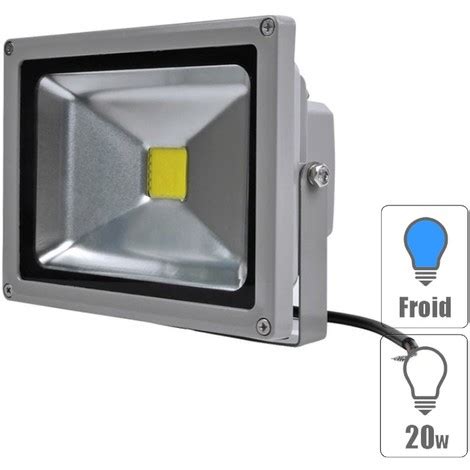 Projecteur Led W Blanc Froid Agencement De Jardin Aux Meilleurs Prix