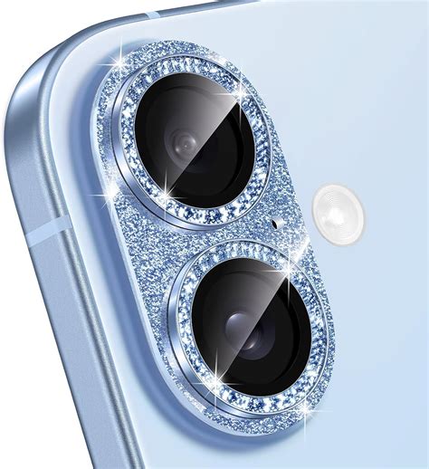 Matekxy For Iphone 17 Camera Lens Protector Glitter Cute