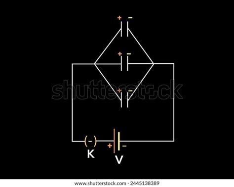 Parallel Capacitors Stock Vectors And Vector Art Shutterstock