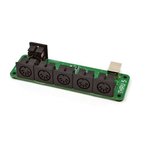 thru5 midi splitter kit meeblip