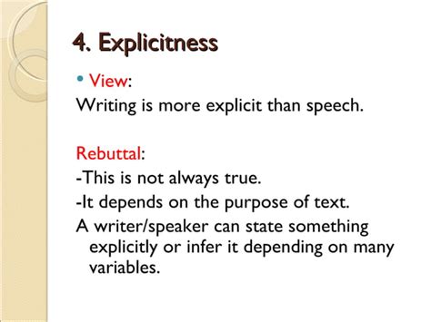 Differences Between Spoken And Written Discourse Ppt
