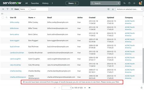 6 ways to eliminate rows removed by security constraints message in servicenow the sn nerd