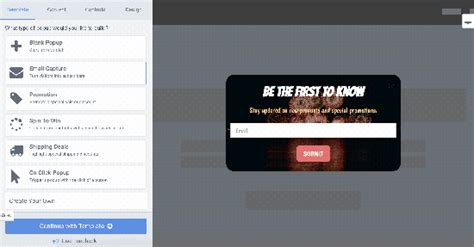 setting up and installing popup by powr codibu