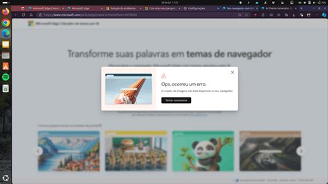 Two Microsoft Edge Features Dont Work On Linux Workspaces And Ai Theme Generator How To Fix
