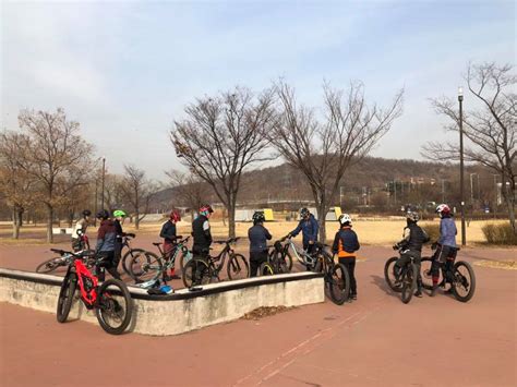 엠티비 아카데미 나인 상암mtb파크 테크닉 마스터반 1월 마지막회차 교육 교육 열기는 후끈🔥 오늘은