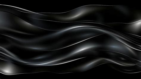 Premium Photo Elegant And Mesmerizing Abstract Black Wave Background With Intricate Texture