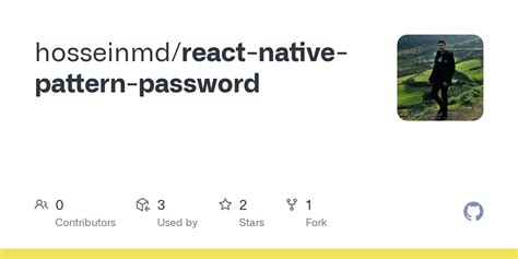Github Hosseinmdreact Native Pattern Password