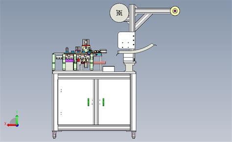 连接器组装机 Step 模型图纸下载 懒石网