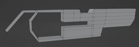 hi trying to use a bevel modifier for this object and these weird