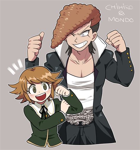 Fujisaki Chihiro And Owada Mondo Danganronpa And More Drawn By Furukawa Yomawari Danbooru