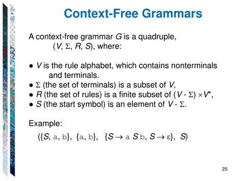 PPT Context Free Grammars PowerPoint Presentation Free Download ID