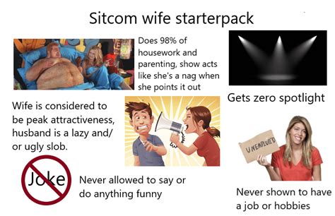 Sitcom Wife Starterpack R Starterpacks