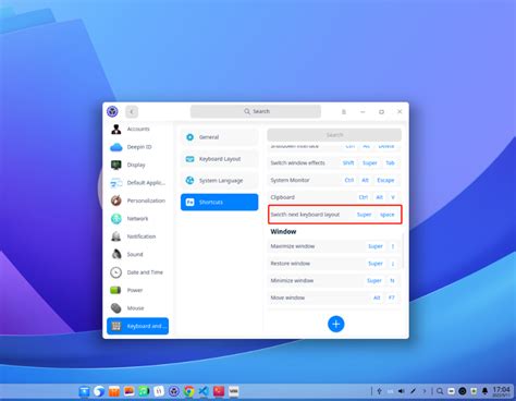 Deepin Opensource Linux The Keyboard Layout Of Deepin Os Has Been