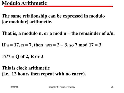 Ppt Chapter 6 Number Theory Topics Prime Numbers Relative Prime